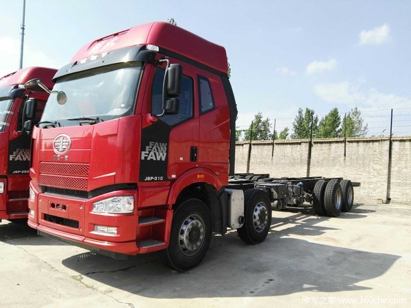 冲刺销量 南阳解放J6P载货底盘仅31.8万_一汽解放_解放J6P_卡车之家